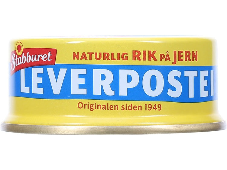 Stabburet Liver pate 100 gram (Leverpostei) – Norwegian Foodstore