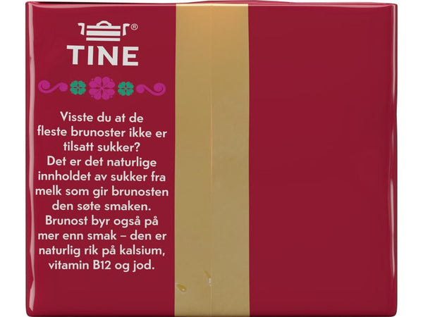 Tine Brown Gudbrandsdal cheese 500 gram – Norwegian Foodstore