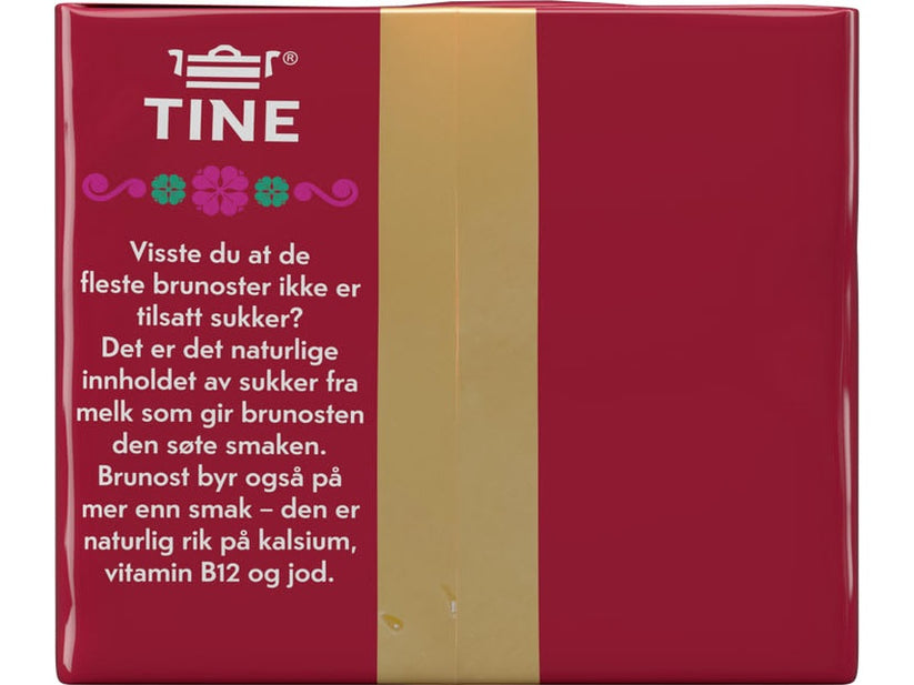 Tine Brown Gudbrandsdal cheese 500 gram – Norwegian Foodstore