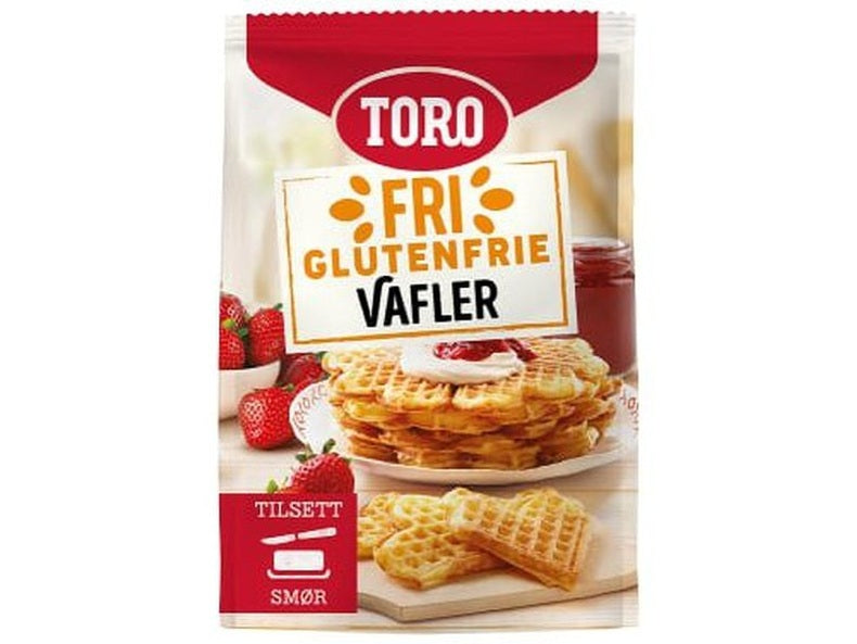 Toro Glutenfree Waffle Mix 246 grams (Glutenfri Vafler) – Norwegian ...